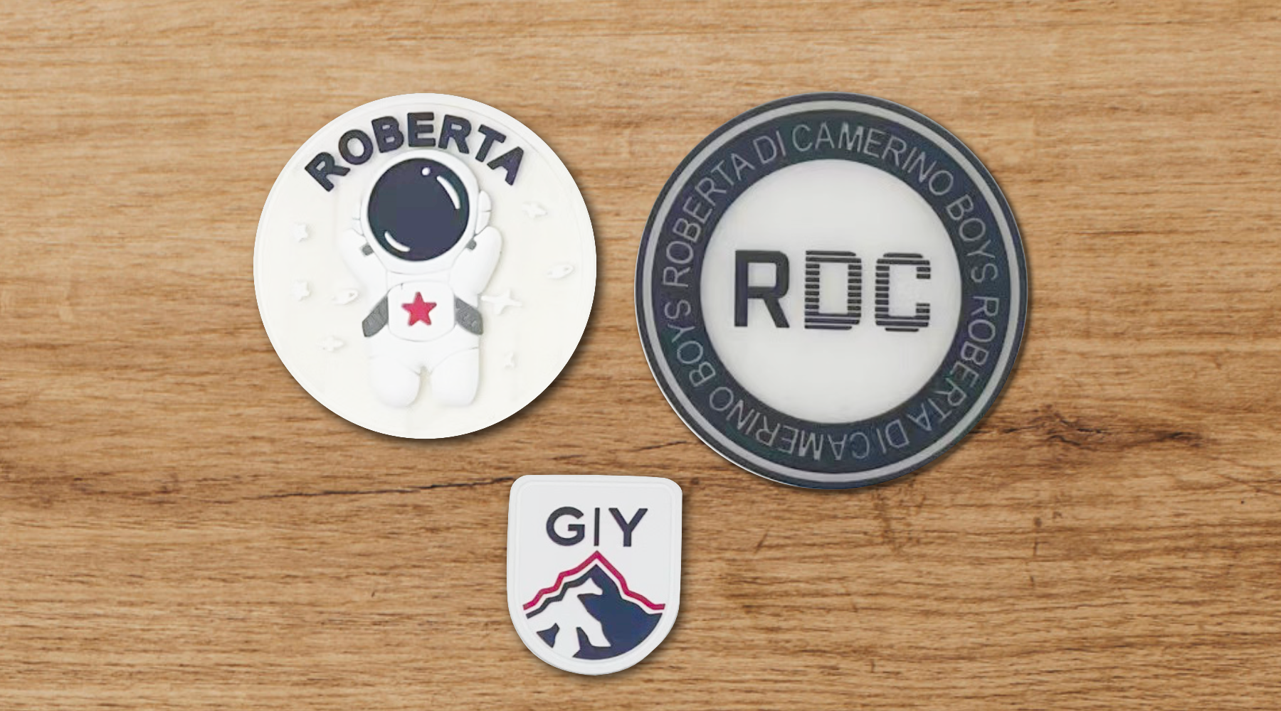 Custom Emblem Badges for Fashion Apparel & Accessories – BloomWillTrims