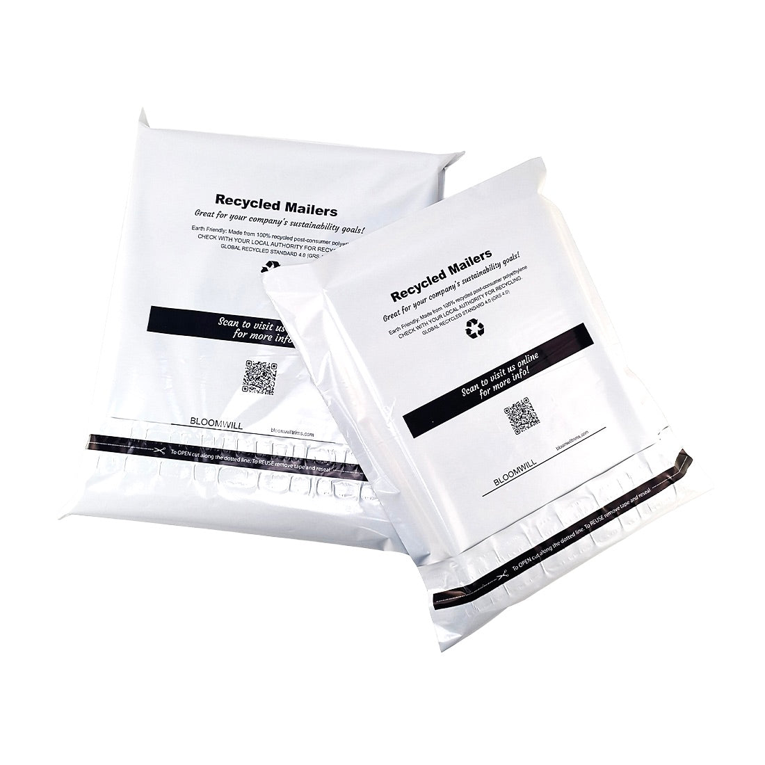 Biodegradable and Recycled Poly Bags & Mailers – BloomWillTrims